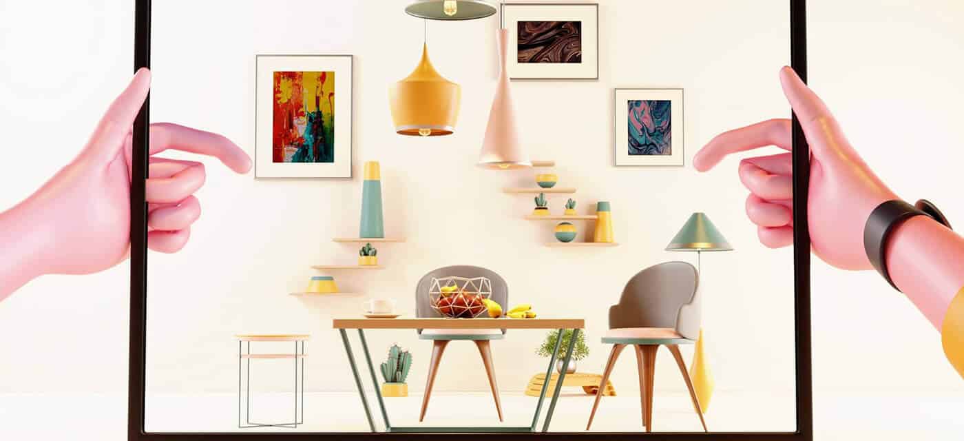 E-commerce with Augmented Reality (AR) | Infographics