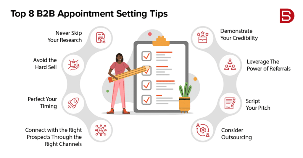 8 Proven B2B Appointment Setting Tips To Generate More Sales