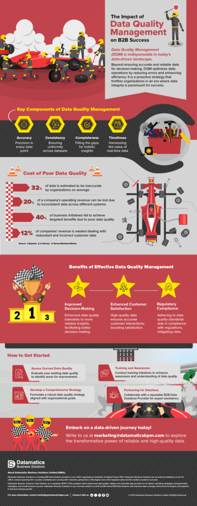 Impact of Data Quality Management on B2B Success